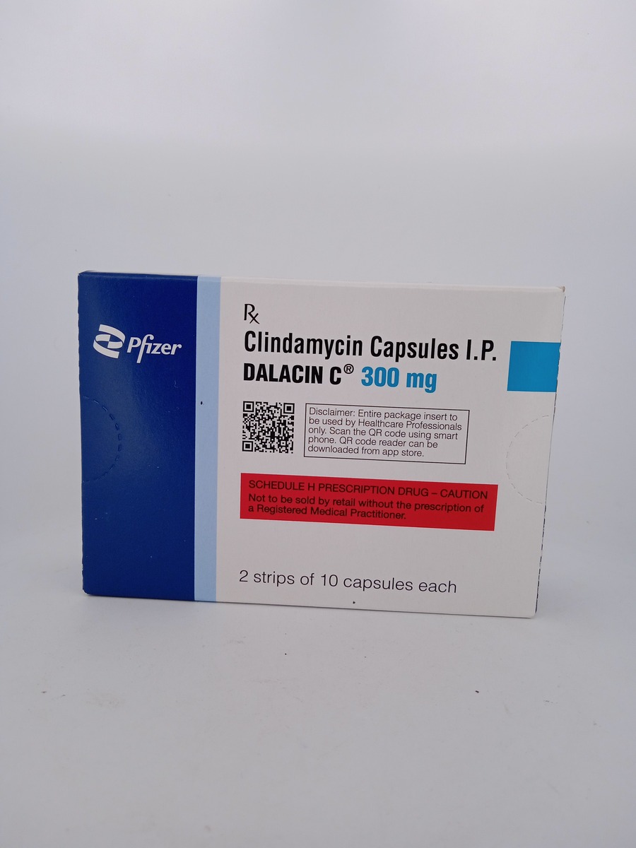 DALACIN C 300 MG - 10 CAPSULES - Lifes Pharma DALACIN C 300 MG – Effective Clindamycin for ...