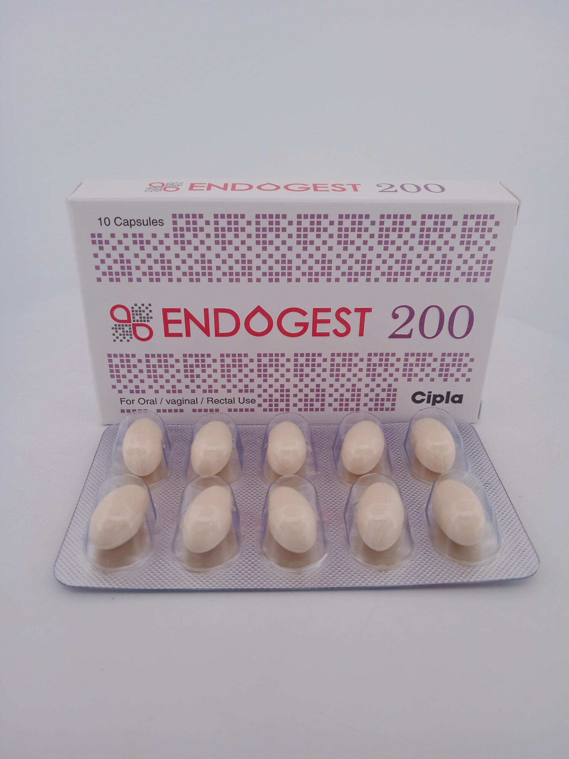ENDOGEST 200 MG - 10 CAPSULES - Lifes Pharma ENDOGEST 200 MG – Hormonal ...