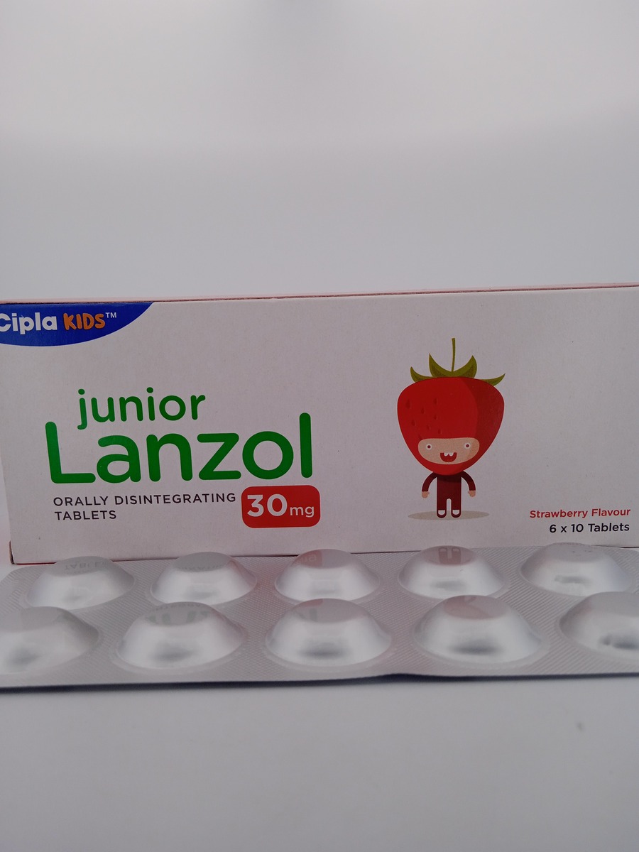 JUNIOR LANZOL 30 MG - 10 TABLETS - Lifes Pharma LANZOL TABLET DT ...