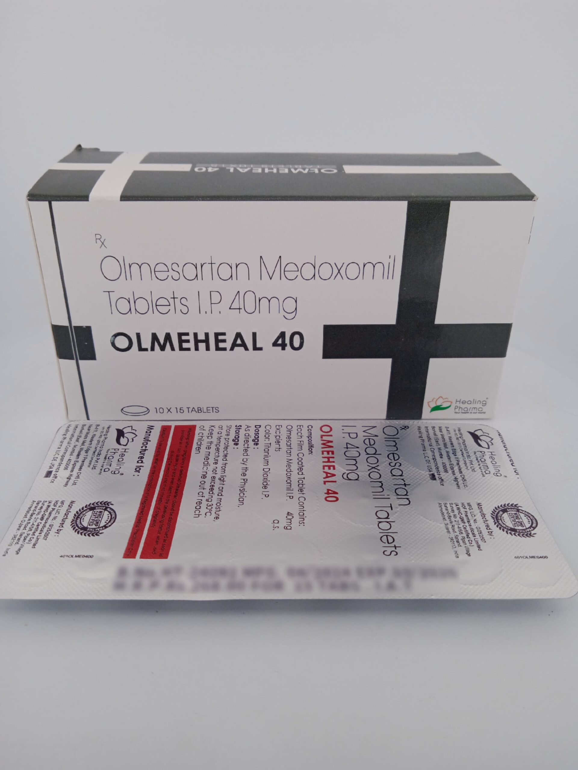 OLMEHEAL 40 MG - 15 TABLETS - Lifes Pharma OLMEHEAL 40 MG – Effective ...