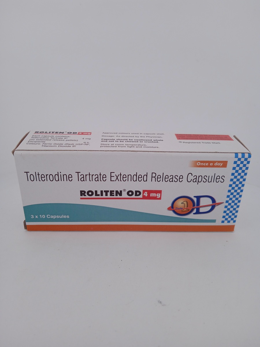 ROLITEN OD 4 MG - 10 CAPSULE - Lifes Pharma ROLITEN OD 4 MG Tablets - Effective Relief for ...