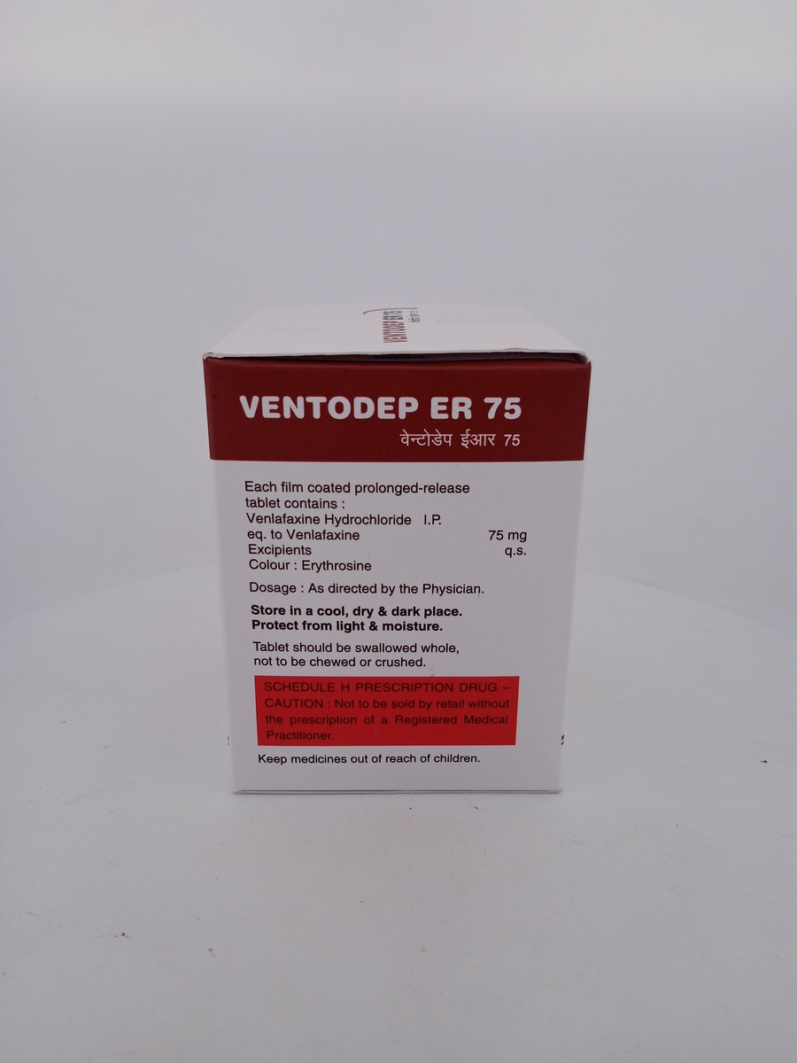 VENTODEP ER 75 MG – 10 TABLETS - Lifes Pharma VENTODEP ER 75 MG ...