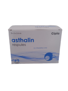 ASTHALIN 2.5 MG - 5 RESPULES OF 2.5ML - Lifes Pharma