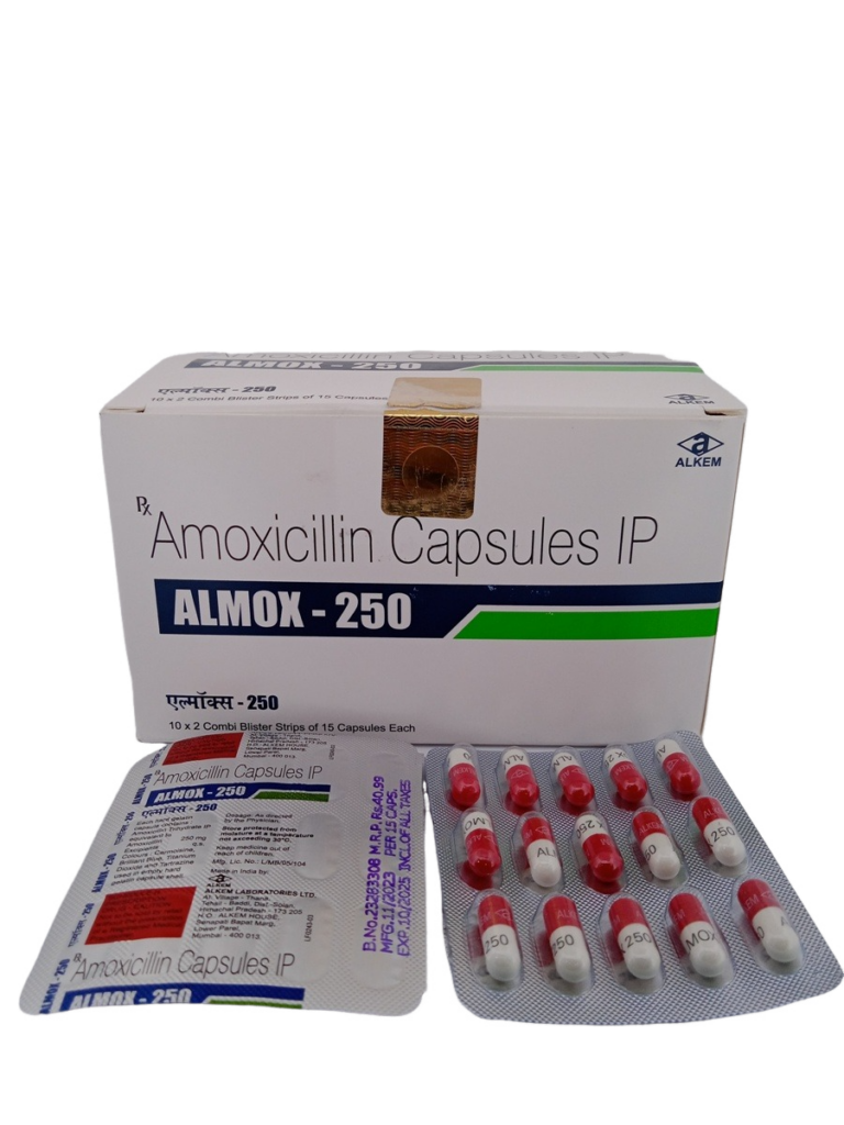 ALMOX 250 MG - 15 CAPSULES - Lifes Pharma