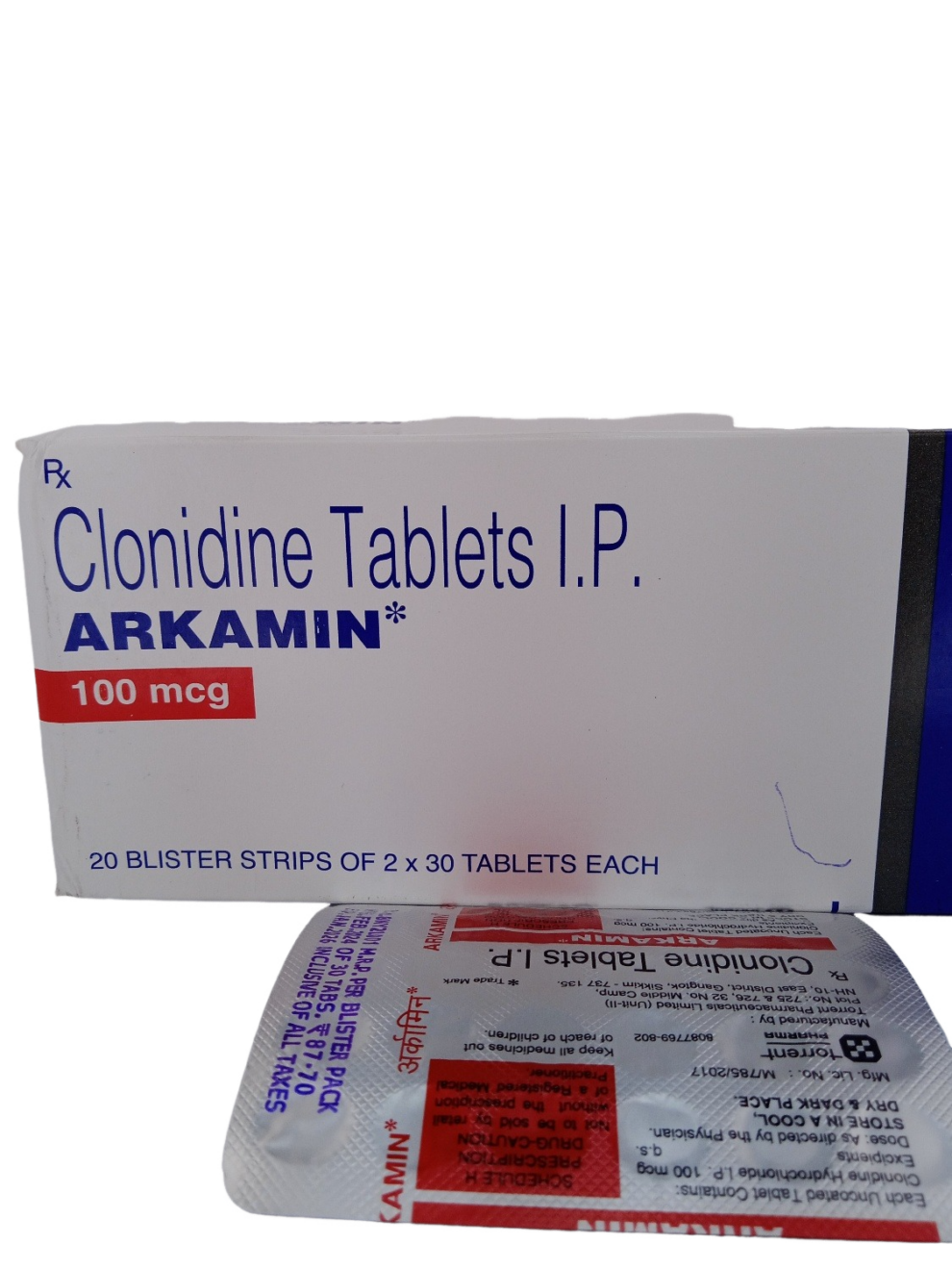 ARKAMIN 100MG - 30 TABLETS - Lifes Pharma