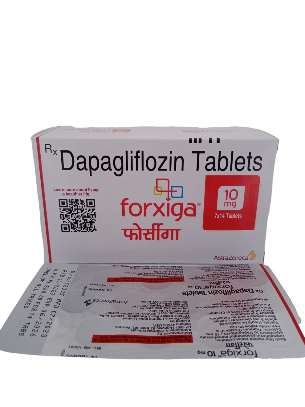 FORXIGA 10 MG - 14 TABLETS - Lifes Pharma