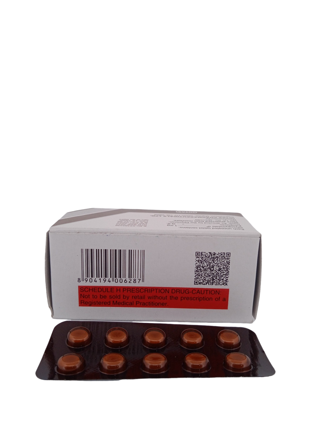 GLYCOLATE 1 MG - 10 TABLET - Lifes Pharma