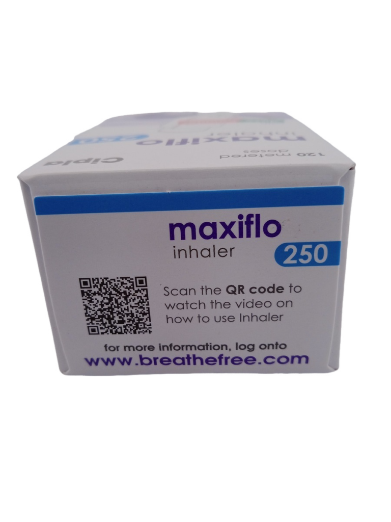 MAXIFLO 250 - 1 INHALER - Lifes Pharma