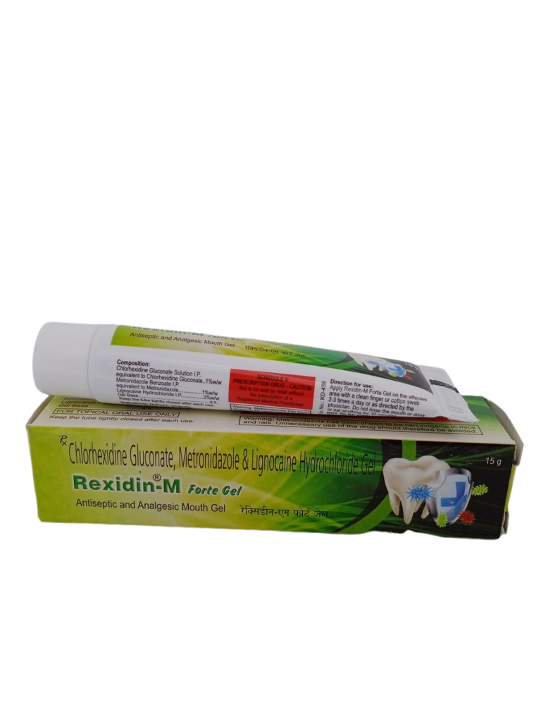 REXIDIN-M FORTE GEL - 1 TUBE OF 15g - Lifes Pharma