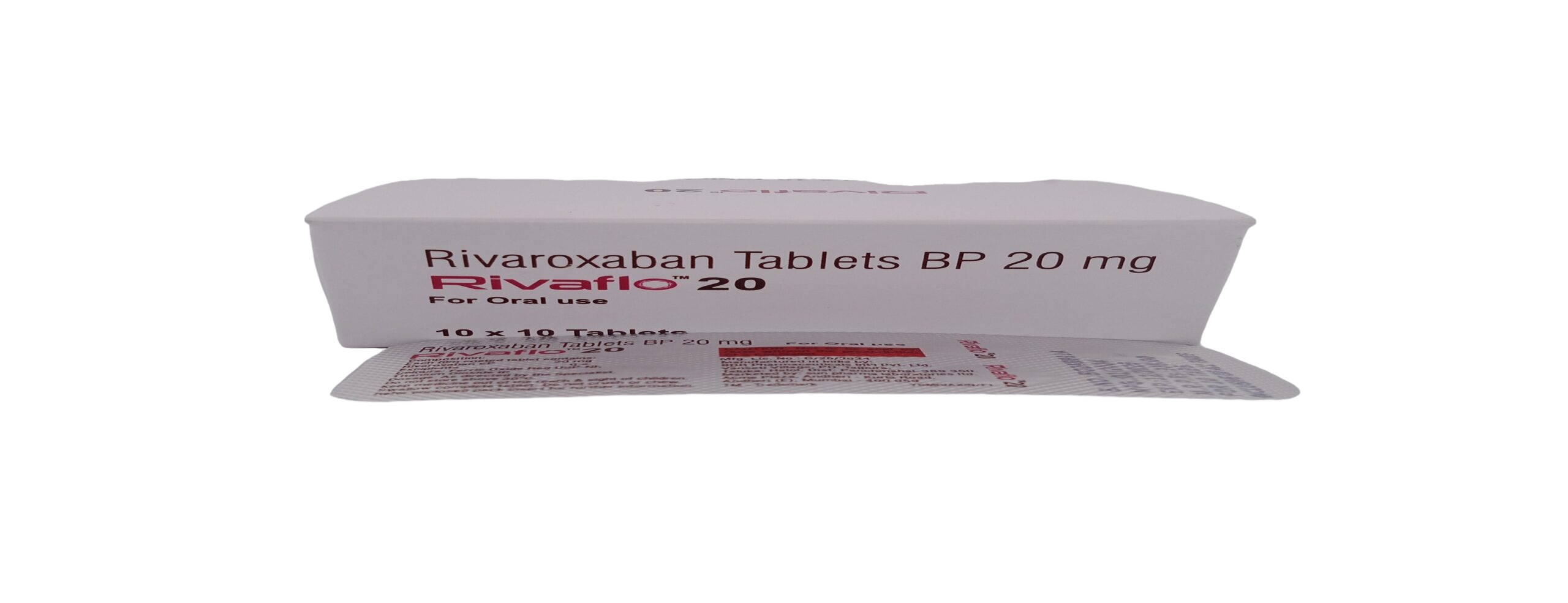 RIVAFLO 20 MG - 10 TABLETS - Lifes Pharma