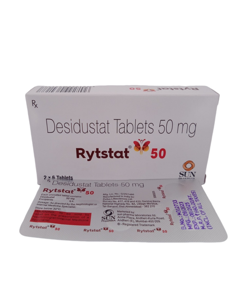 RYTSTAT 50 MG - 6 TABLET - Lifes Pharma