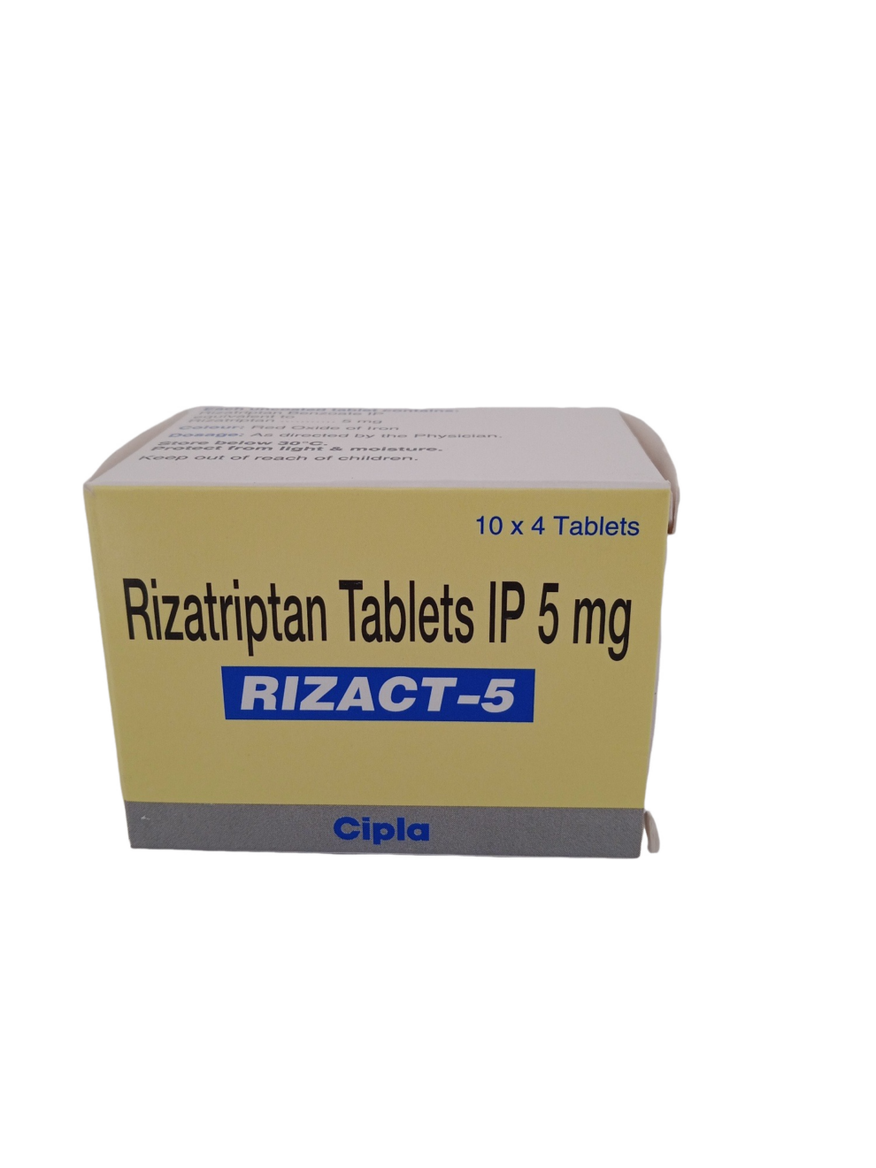 RIZACT 5 MG - 4 TABLETS - Lifes Pharma