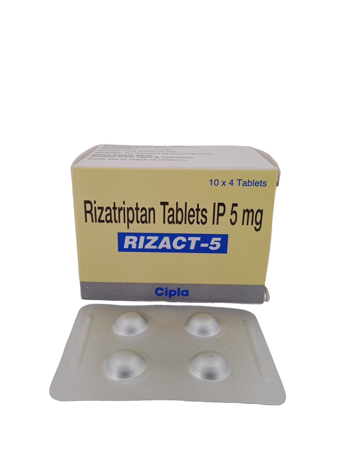RIZACT 5 MG - 4 TABLETS - Lifes Pharma