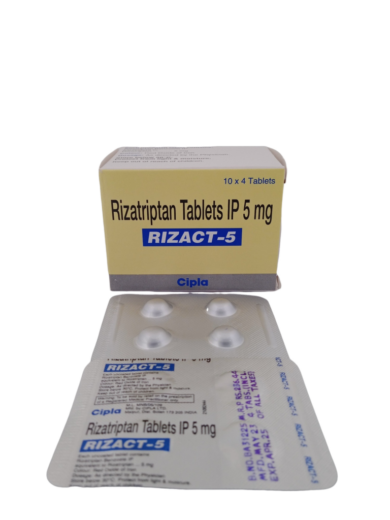RIZACT 5 MG - 4 TABLETS - Lifes Pharma