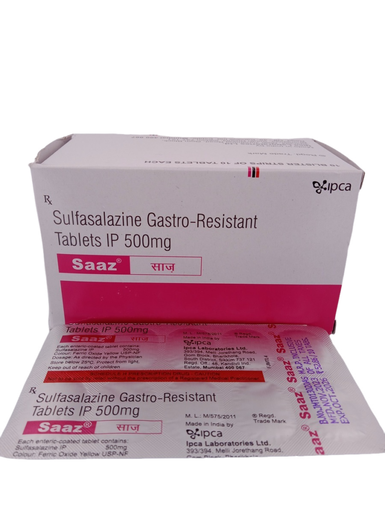 SAAZ 500 MG - 10 TABLETS - Lifes Pharma