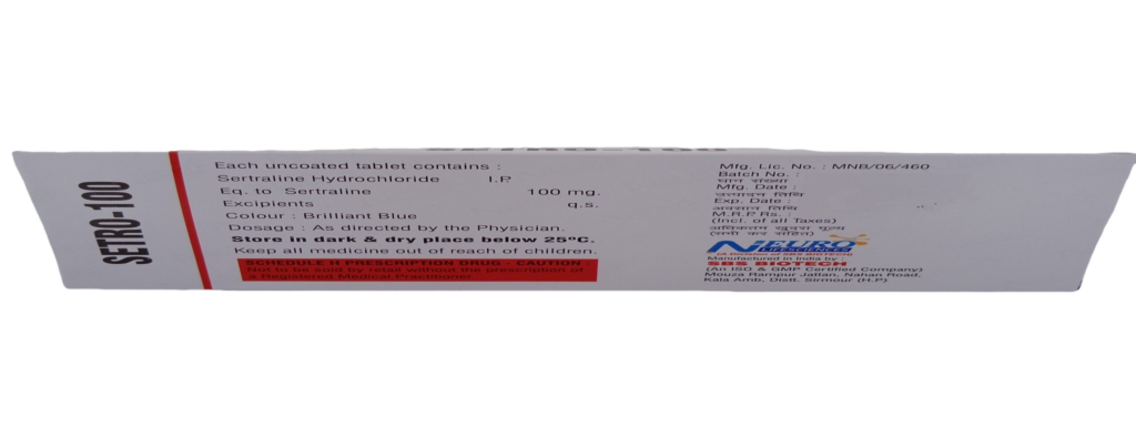 SETRO 100 MG - 10 TABLETS - Lifes Pharma