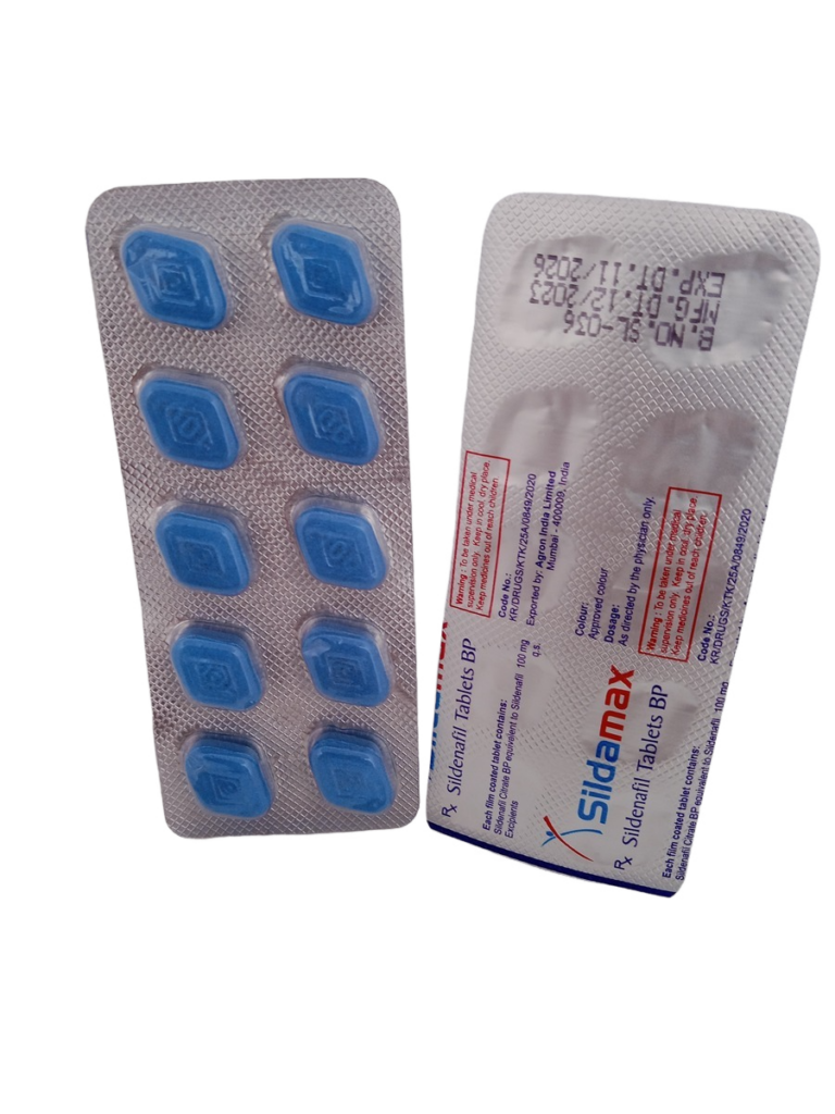 SILDAMAX 100MG - 10 TABLET - Lifes Pharma