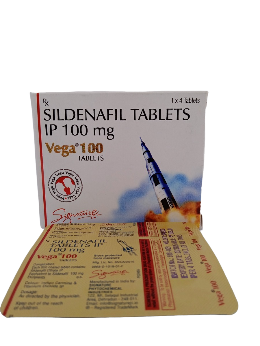 VEGA 100MG - 4 TABLET - Lifes Pharma